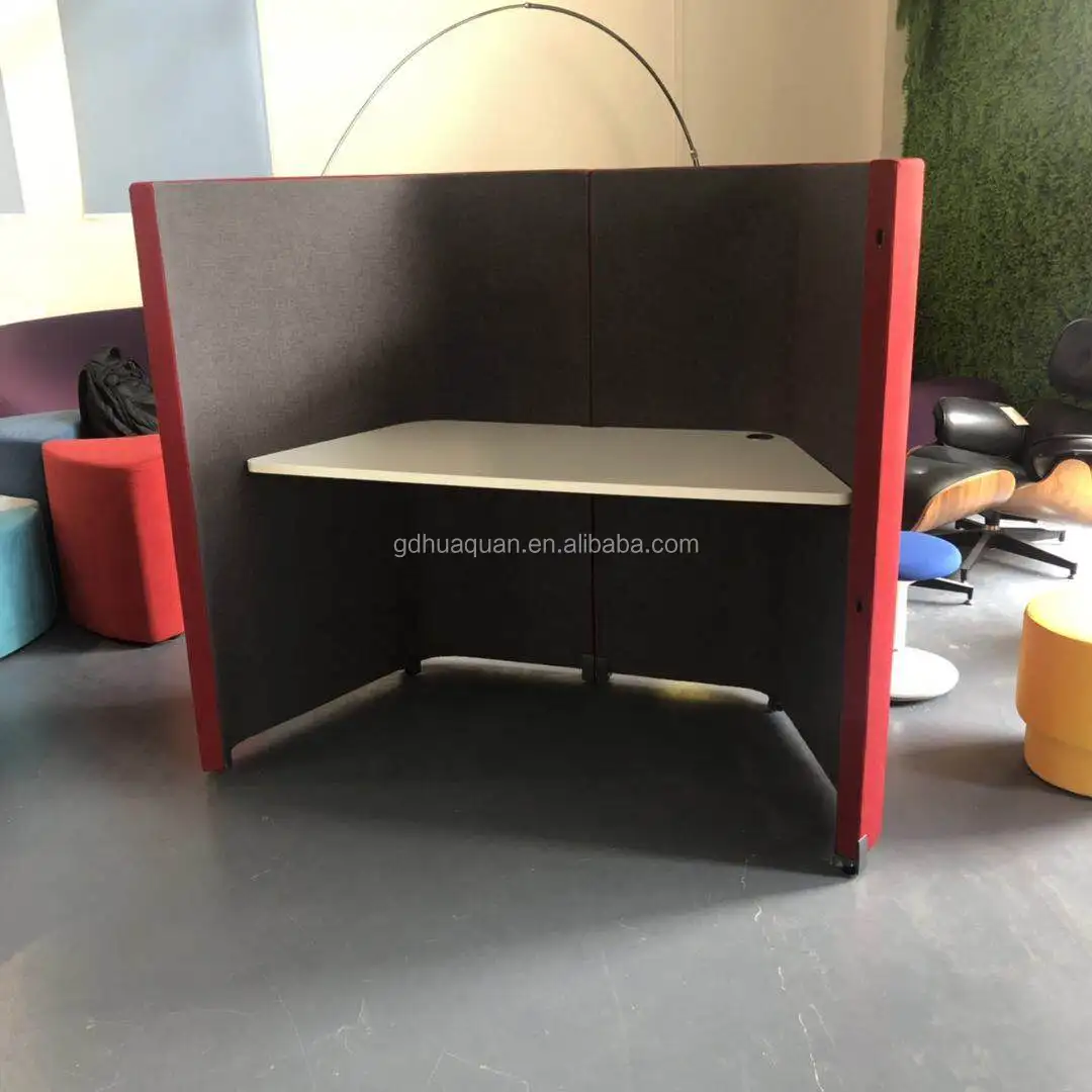 Single Modular Office Furniture Modern Seating Private Office ...