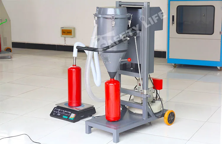Automatic and semi-automatic fire extinguisher refill machine-SAFETY ...