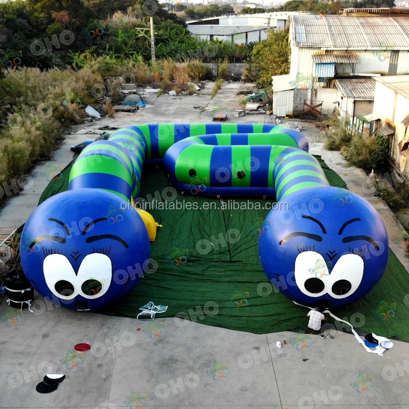 Guangzhou Oho Inflatable Worm Obstacle Course For Adults Kids - Buy ...