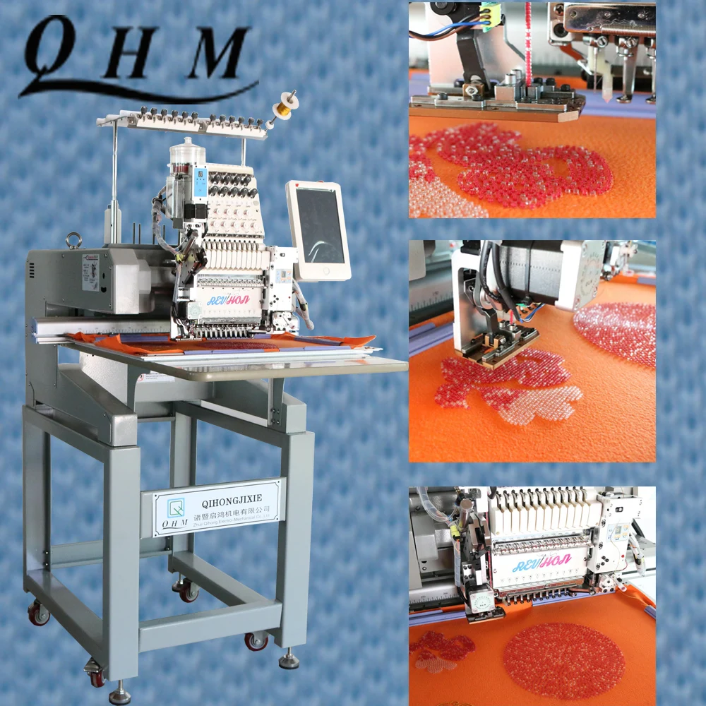 2020 High Speed Single Head Beads Embroidery Machine