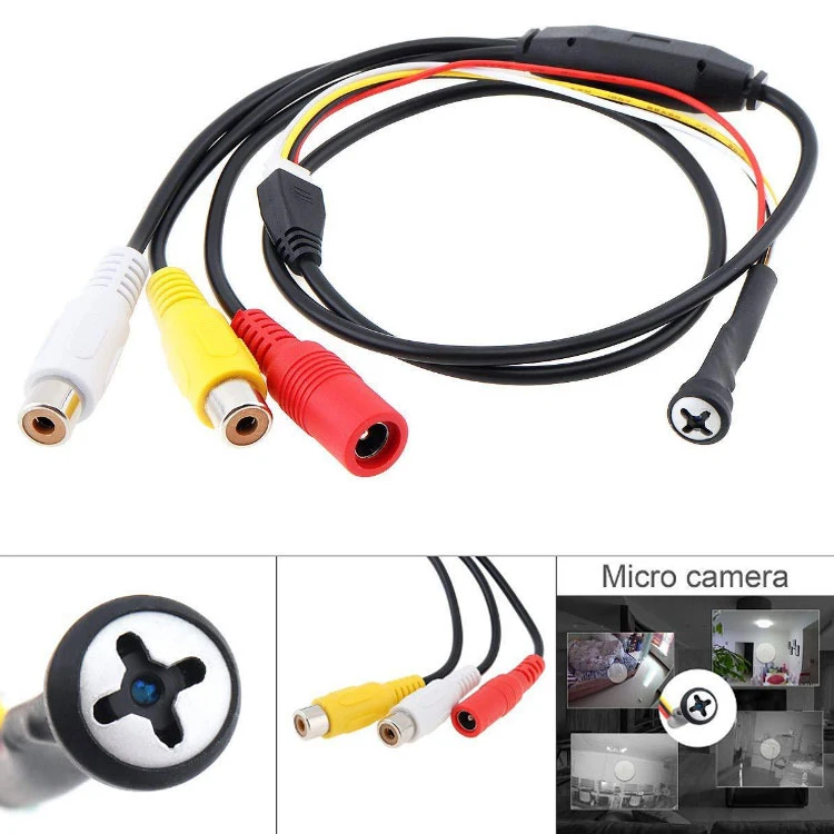 Hidden Spy Camera Invisible With Screw Lens Adapter Screw Cameras ...