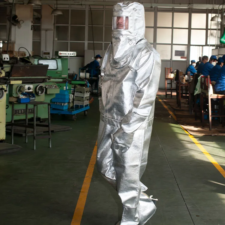 Resistant High Temperature Fireproof Heat Insulation Clothing Safety ...