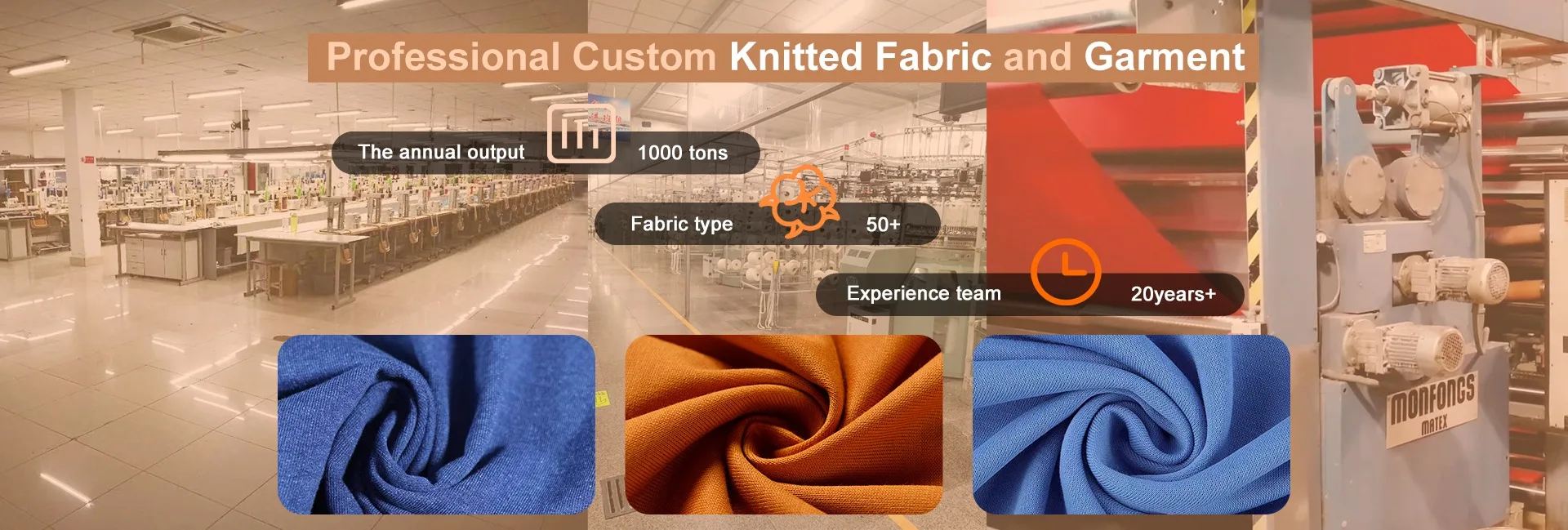 Qingdao Yuhao Textile Co., Ltd. - Knitted fabric, Knitted garment