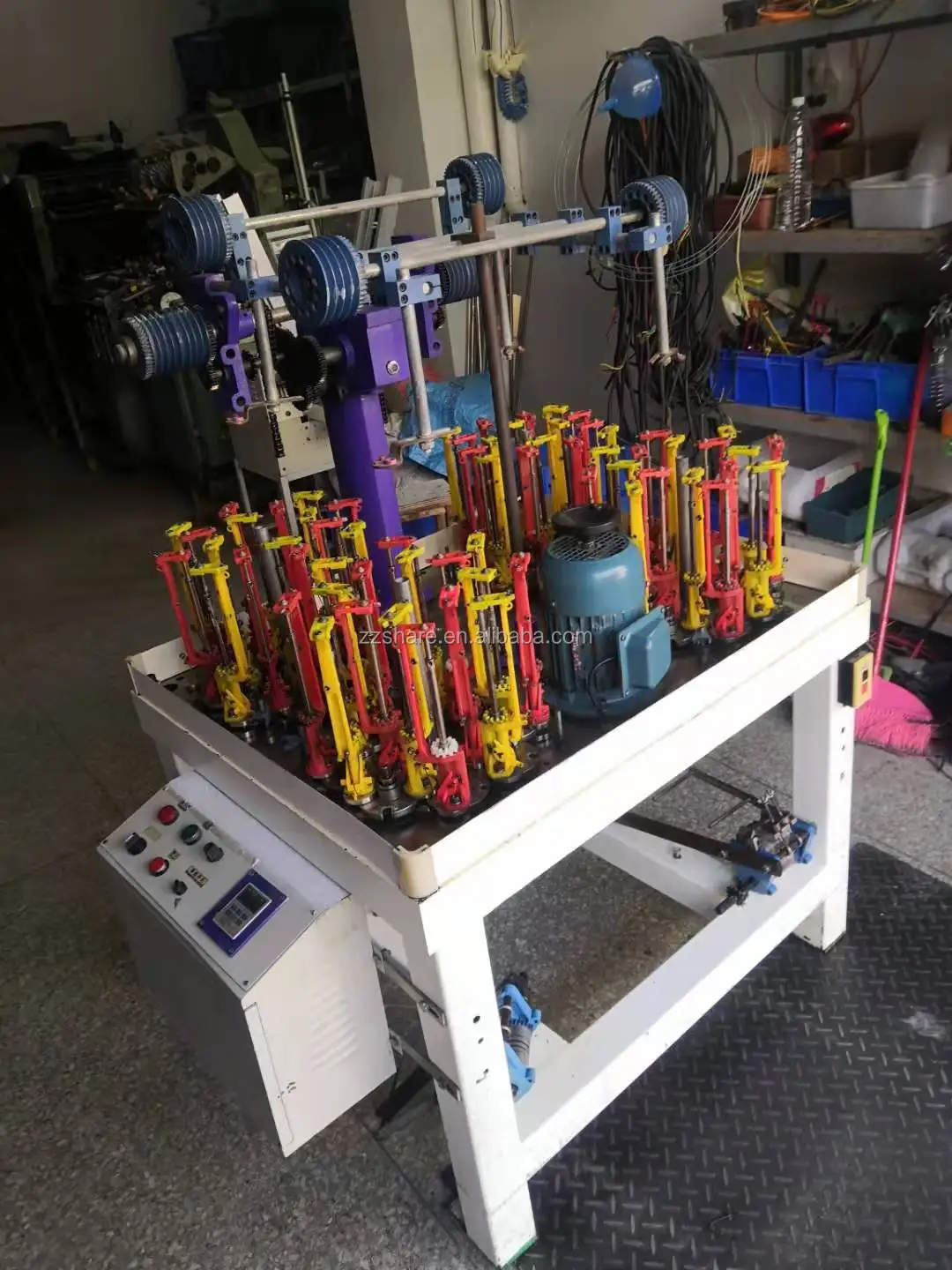 High Speed Shoelace Braiding Knitting Shoe Lace Making Machine - Buy ...