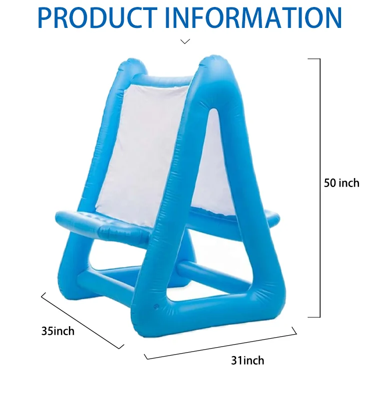 Heavy-duty Vinyl Inflatable Indoor And Outdoor Easel For Kids With ...