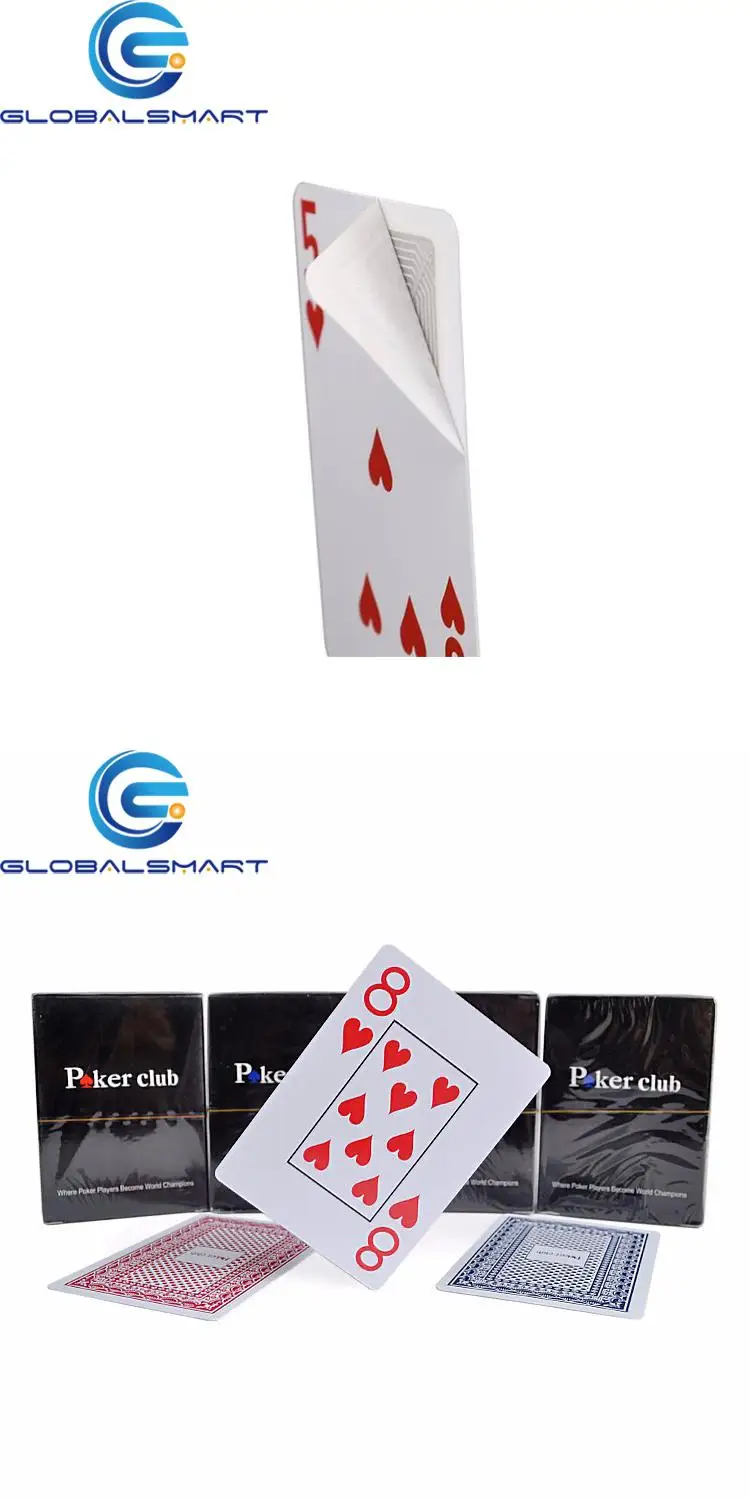 Custom RFID PVC Playing Poker Cards for Casinos