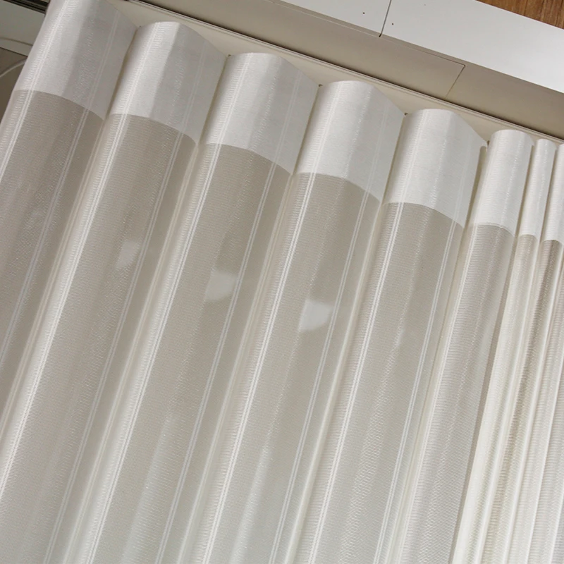 Romantic Dream Fancy Door Electric Automatic Motorized Smart Sheer Slat ...