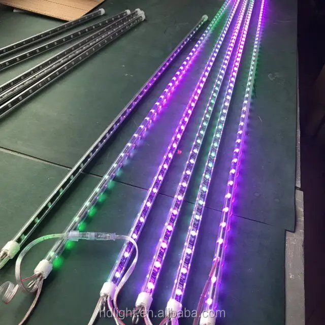 Disco Rain Meteor DMX RGB LED TUBE - 50000 Hours Lifespan