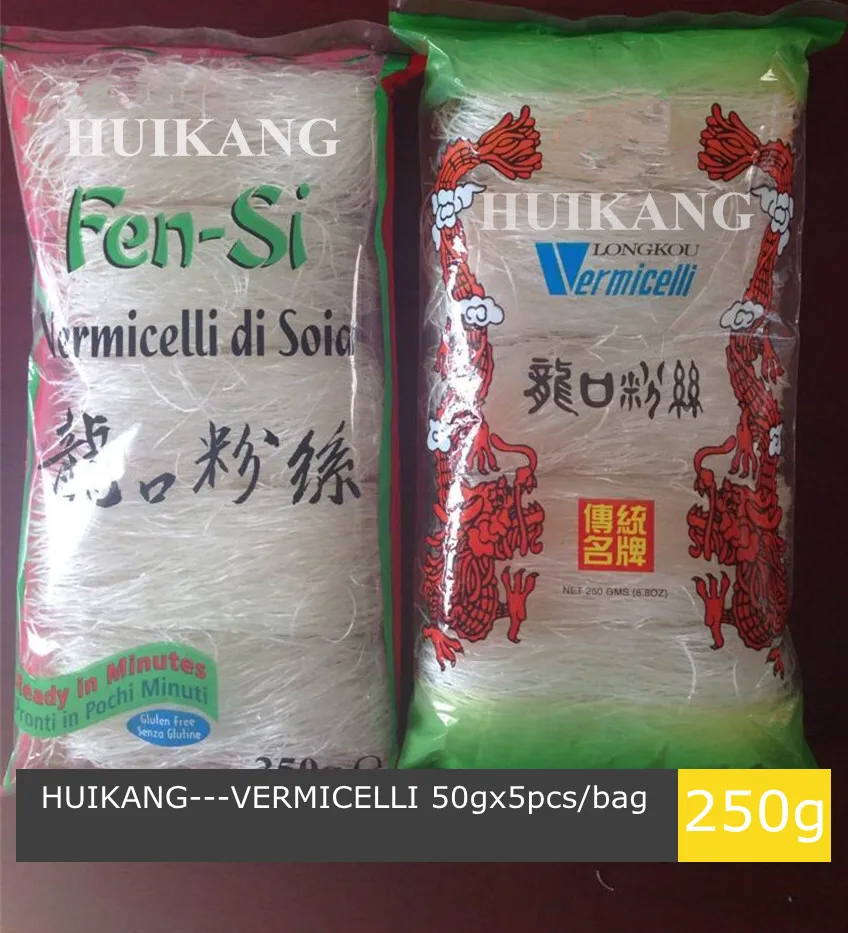 250g Portion Longkou Vermicelli - Crystal Clear Mung Bean
