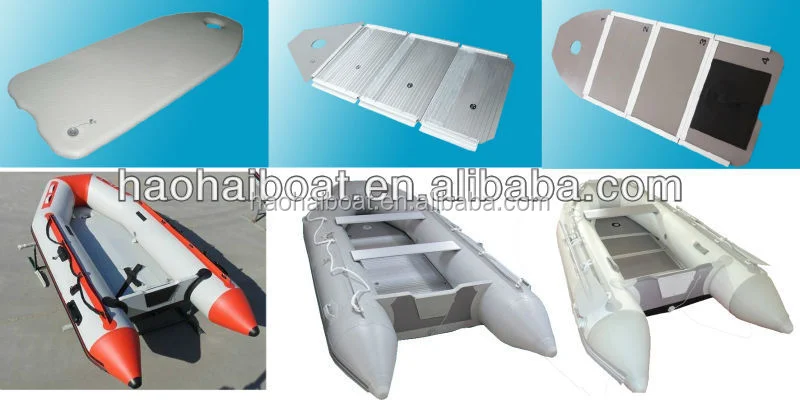 2.7m Pvc Foldable Inflatable Fishing Sport Dinghy Tender Boat with ...