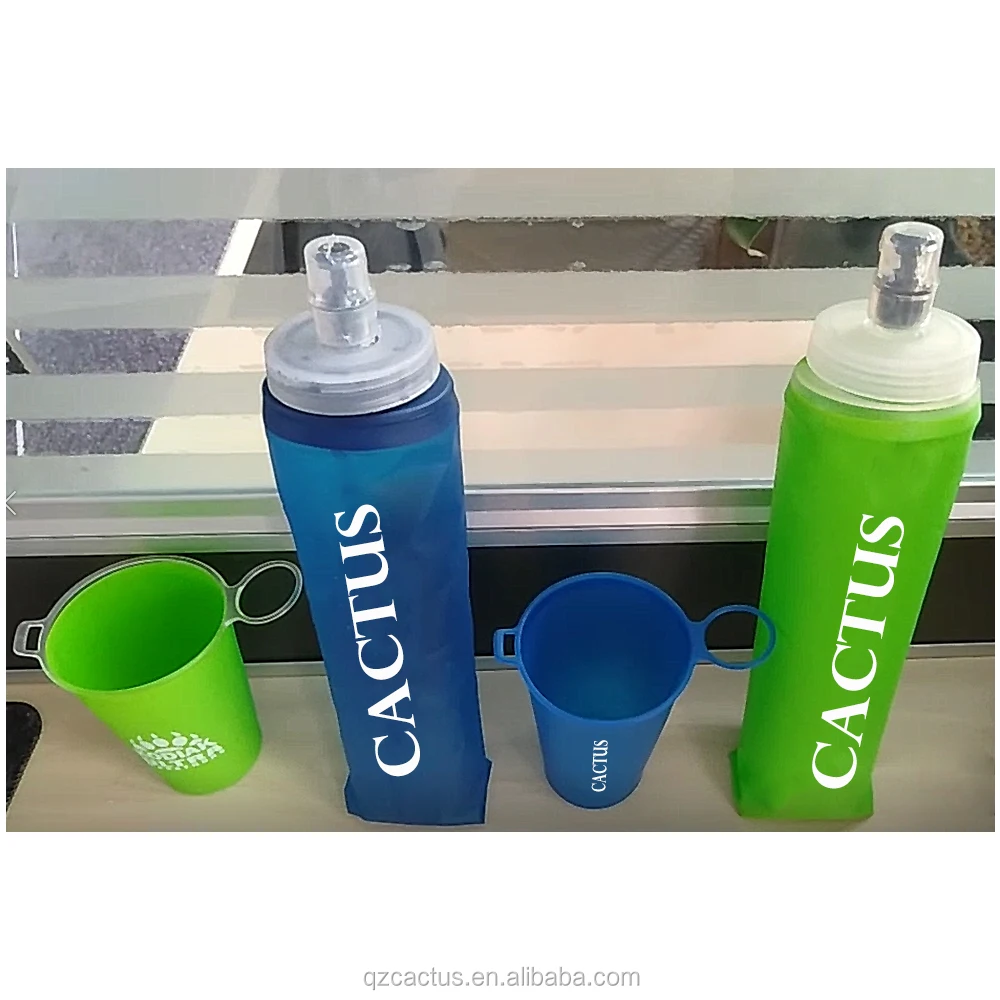 Soft TPU Foldable Water Cup - Perfect for Running & Events