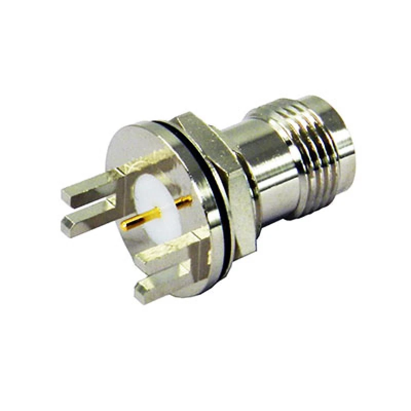 Pcb Edge Mounted Bulkhead Tnc Female Connector For 1.6mm Pcb - Buy Pcb Edge Mounted Bulkhead Tnc ...