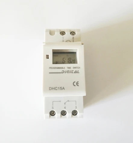 DHC15A(AHC15A) Digital Timer Switch - Weekly Programmable