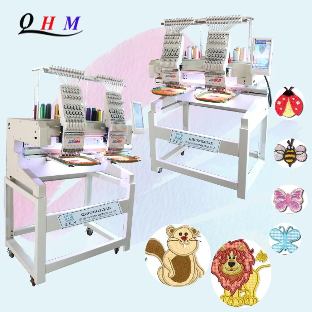 Two Head Computerized Same Feiya Embroidery Machine Price For Tshirt ...