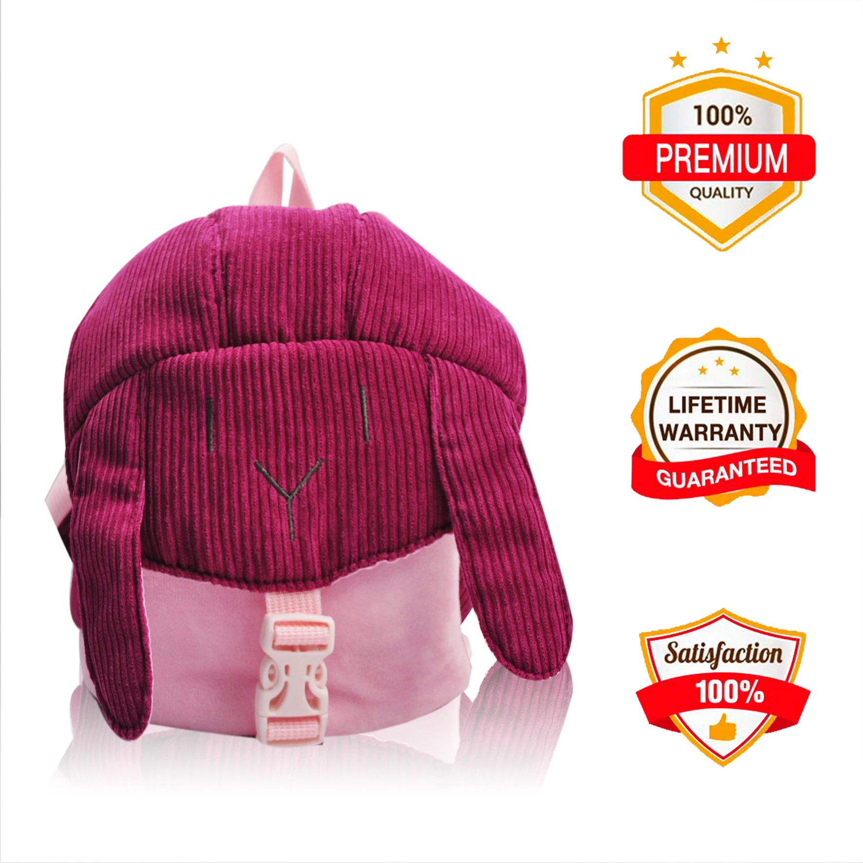 Animal Rabbit Shaped Baby Toddler Walking Safety Backpack Harness For ...