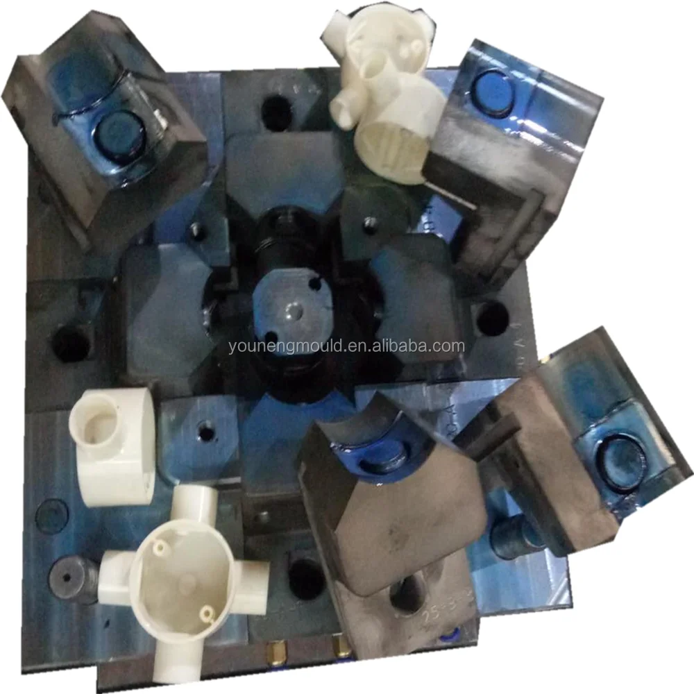 4-way Intersection Junction Box Injection Mold - Youneng