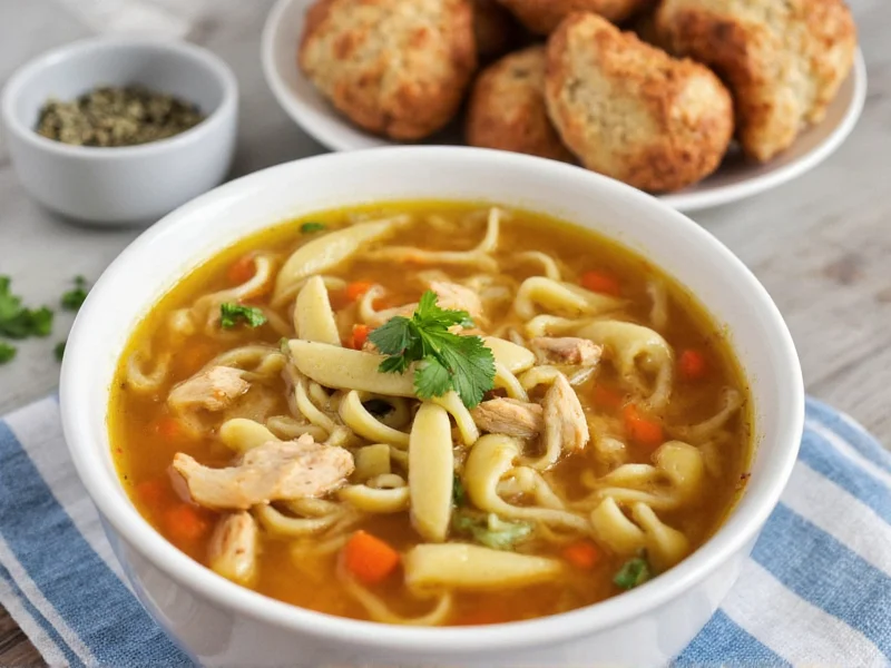 Low Sodium Chicken Noodle Soup: Facts & Smart Choices