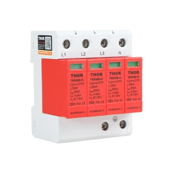 Transient Surge Protector Tvss 60ka Lightning Protector Surge ...
