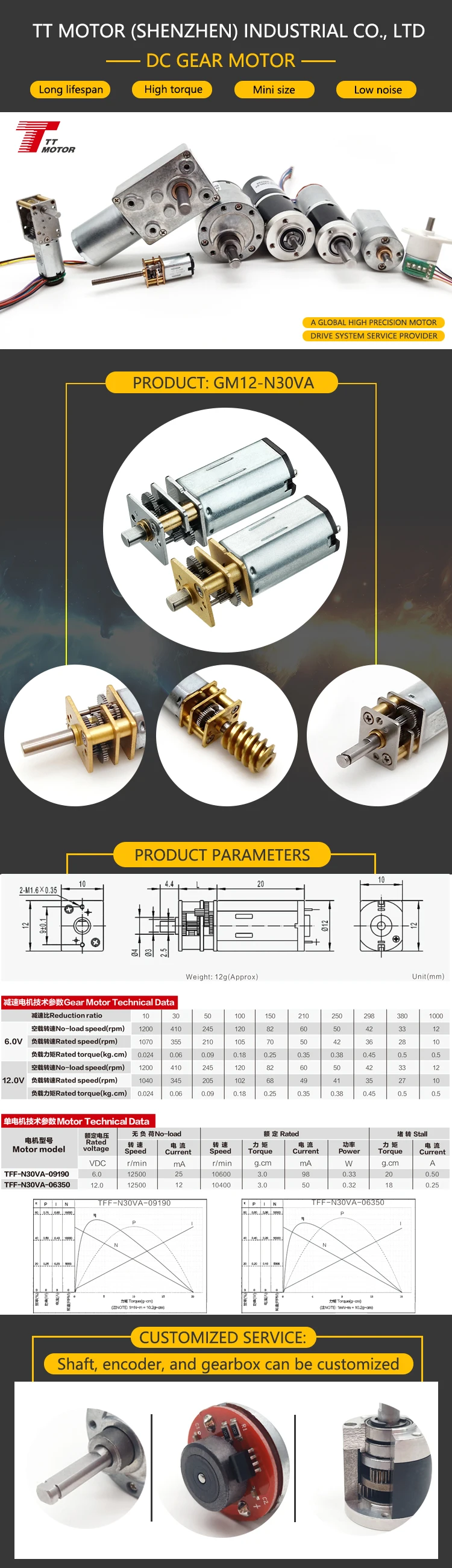 N30 Motor Perendev Magnetic Motor Geared Motor - 3months Warranty