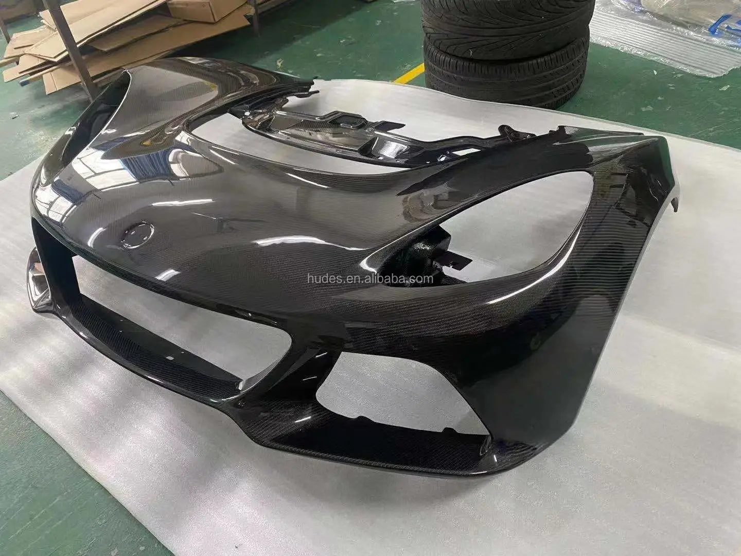 Lotus Exige S3 Front Carbon Fiber Clam Shell Bumper OEM | Wholesale