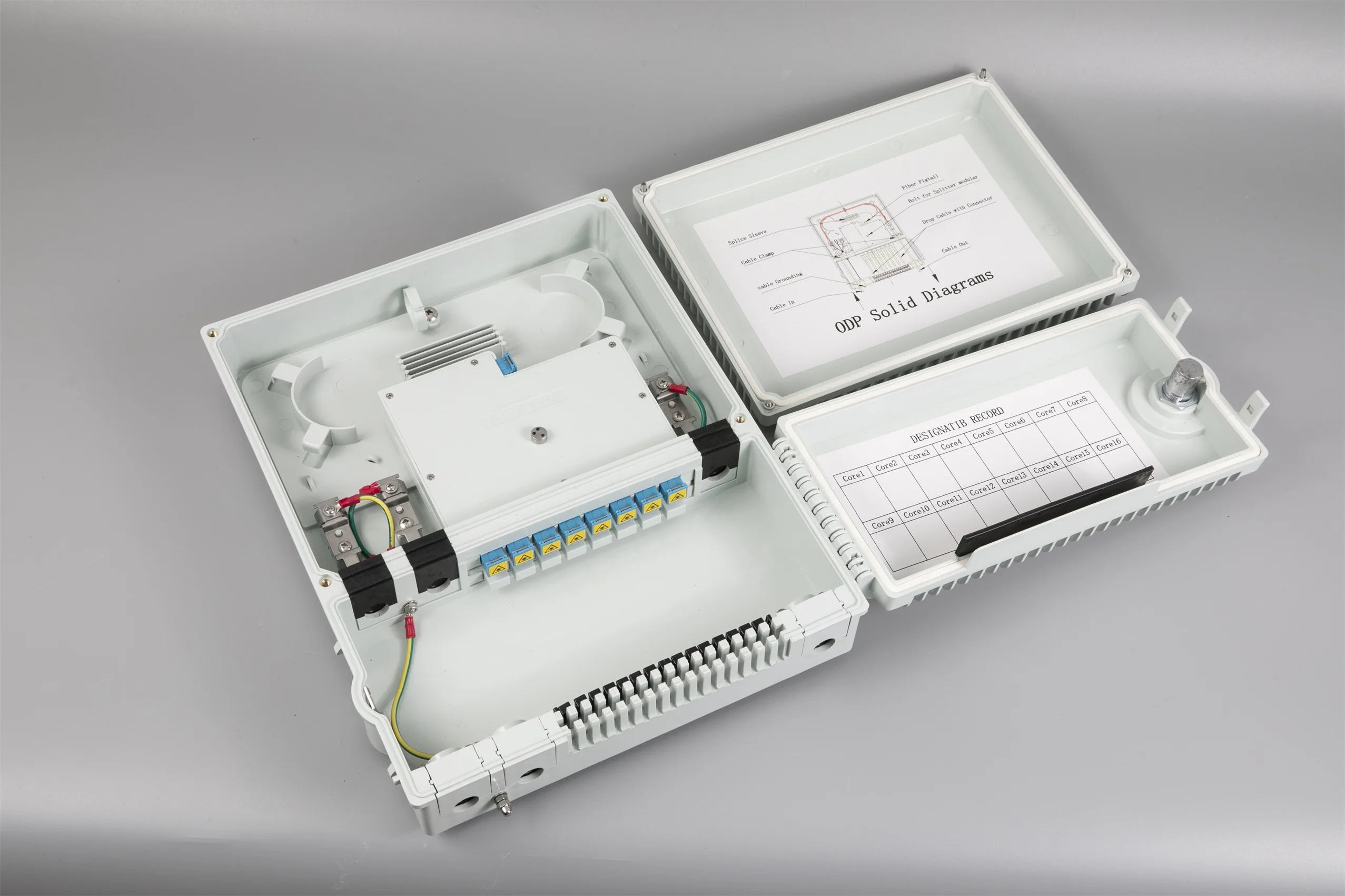 Telkom Odp Solid 16 Cores Optic Distribution Point Ftth Box Ftth Fdb 8 ...