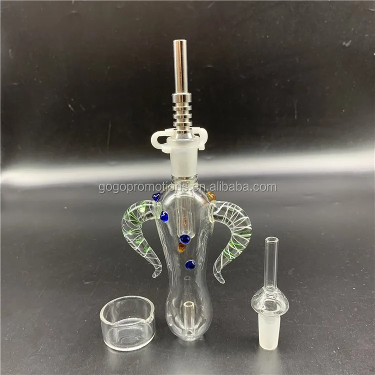 Wholesale Weed Smoking Pipe Glass Filter Water Pipe Set Tobacco Weed ...