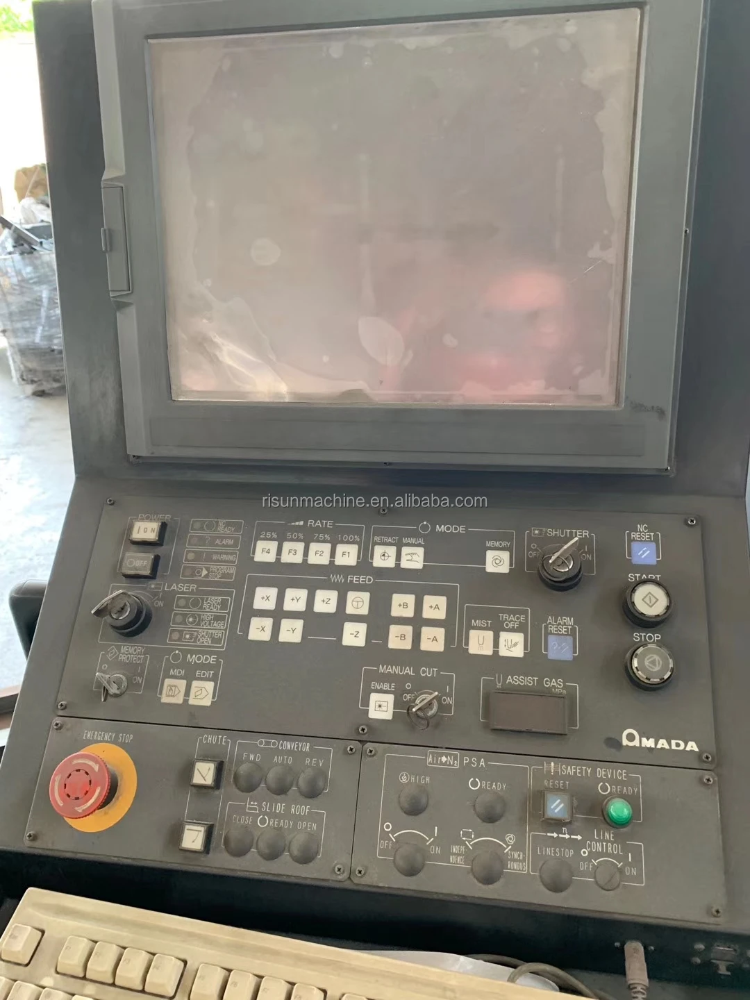 Fanuc Control Amada Cnc Laser Cut Machine Lc-2415a Iii Nt - Buy Used ...