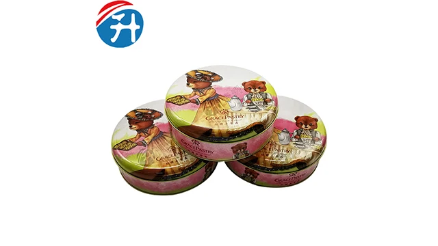 Round Cylinder Wholesale Europe Chocolate Cookies Tins Sandwich ...