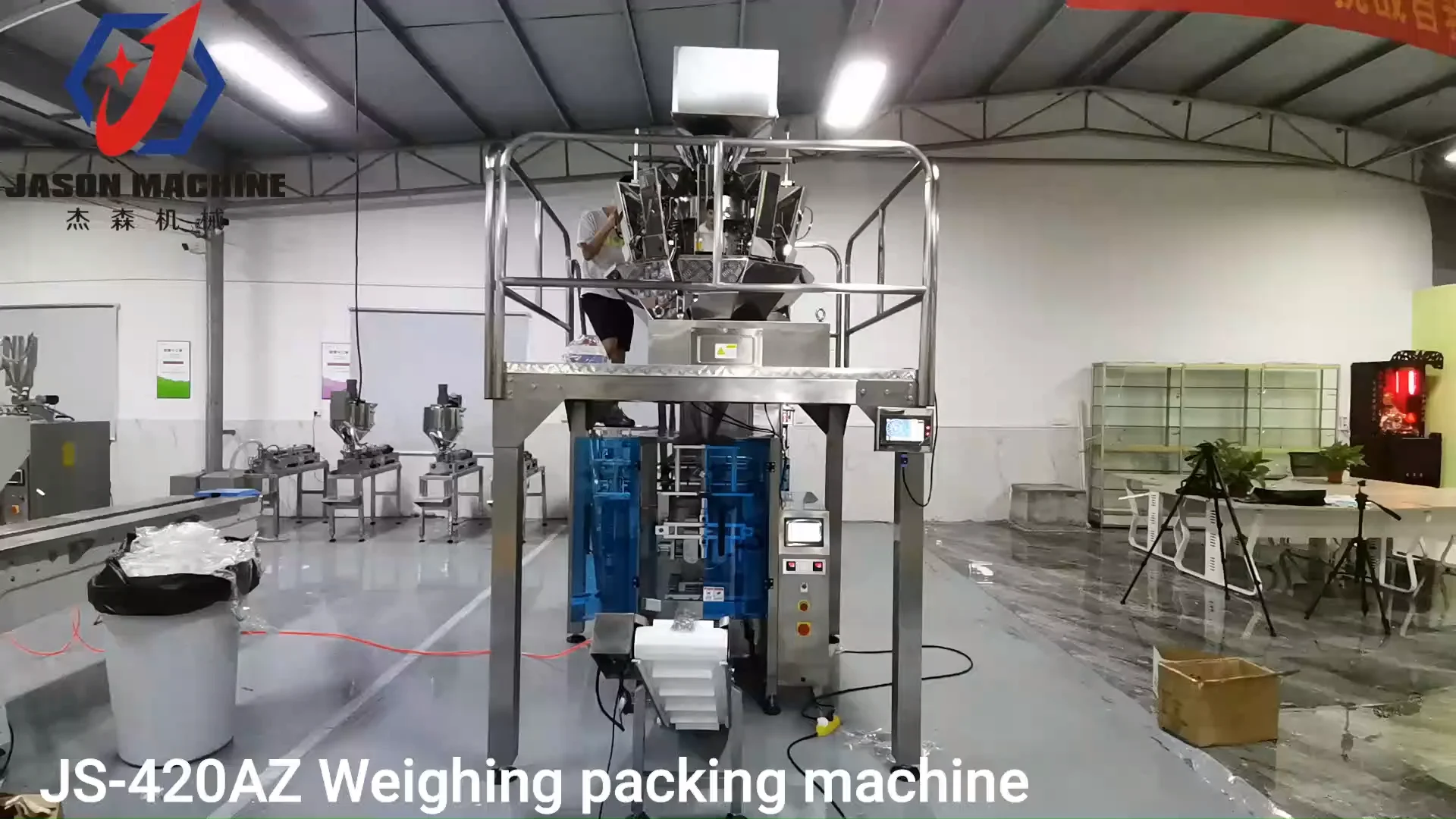 Automatic Weighing 1kg 5kg Ice Cube Bag Packing Machine - Buy Ice Cube ...