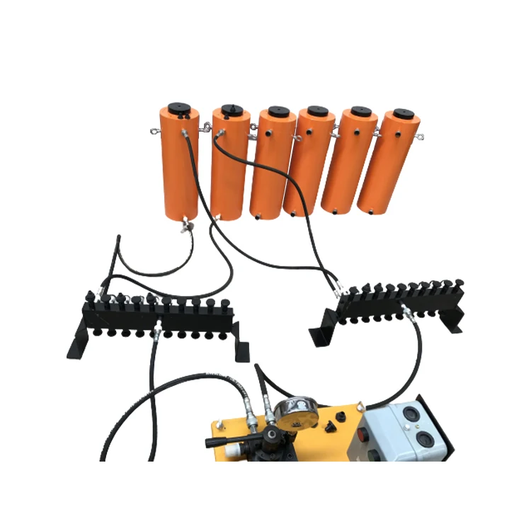 Synchronous Hydraulic Jacking System - 50-1000T Capacity, 100-500mm ...