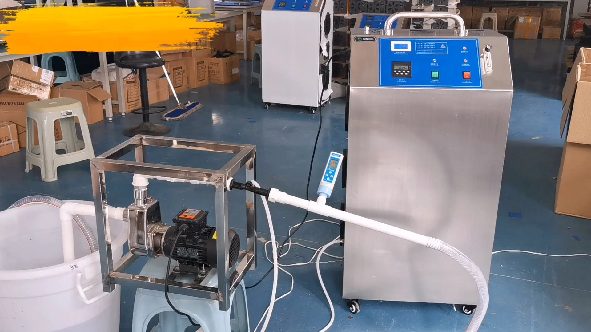 30g Water Treatment Quartz Glass Tube Ozone Generator For Food And ...