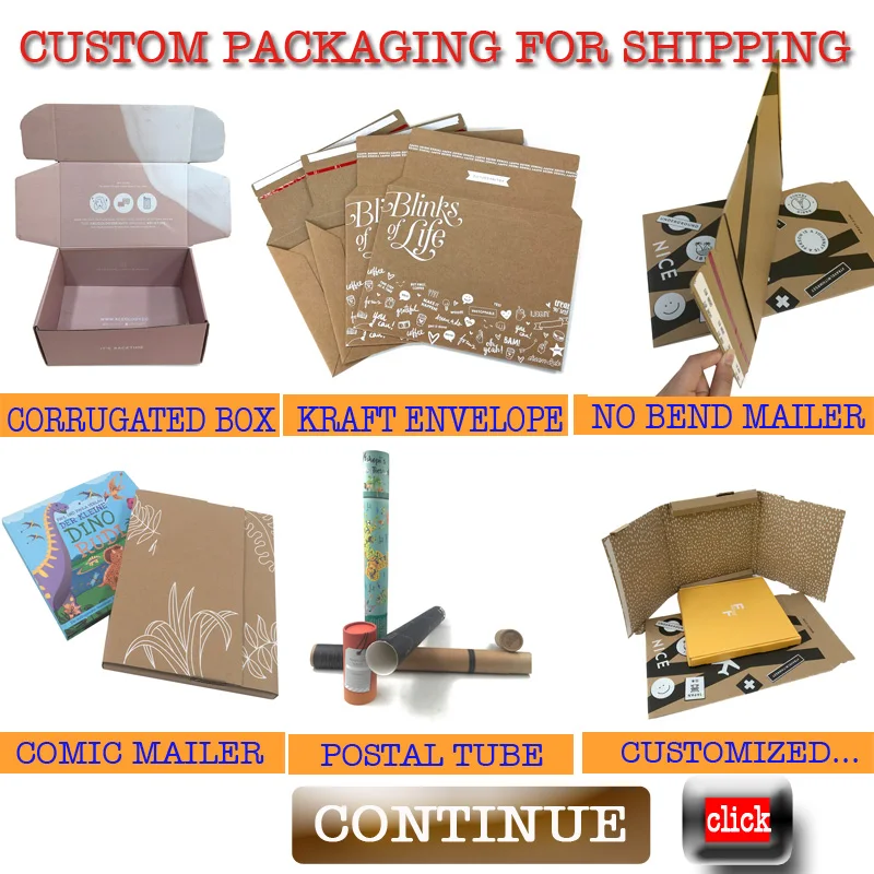 Custom Book Wrap Mailing Envelope Flat Mailers For Books - Buy Flat ...