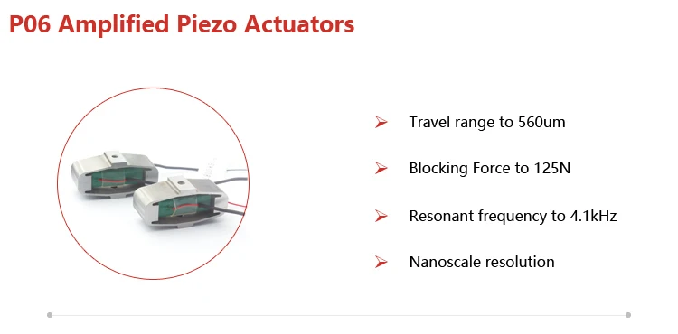 Flexible Piezo Linear Actuator - High Accuracy Micro Positioner