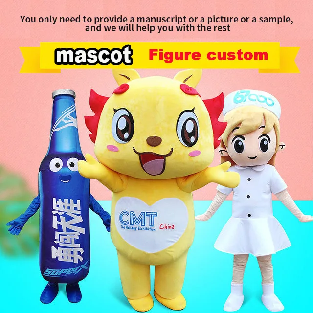 Custom Mascot Costumes - Creative Plush Dolls for Events
