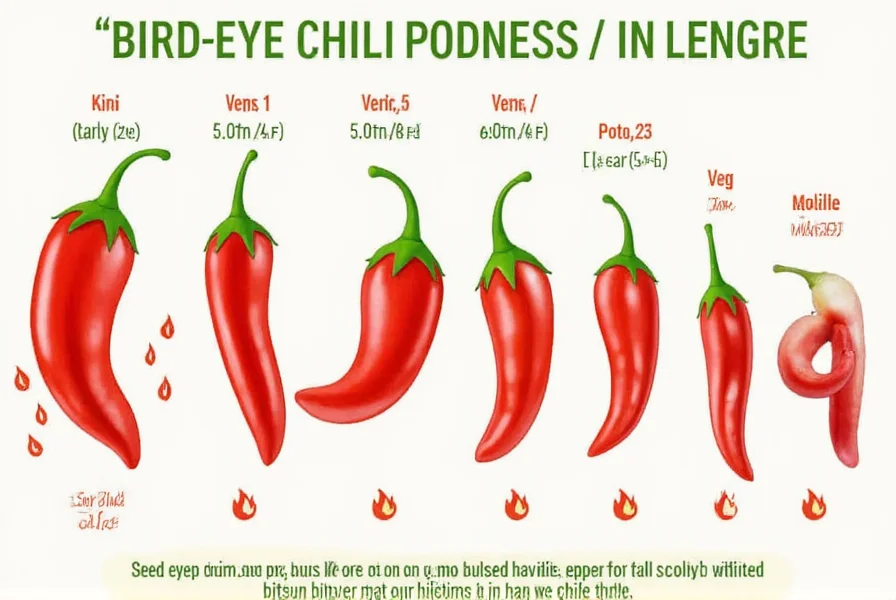 Bird Eye Chili Scoville Scale: Heat Range and Practical Guide
