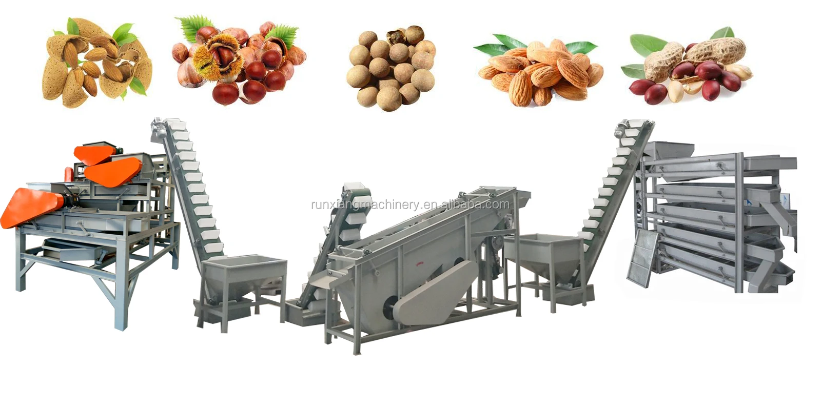 Pistachio Shell Machine Macadamia Fruit Breaker Machine - Buy Apricot ...