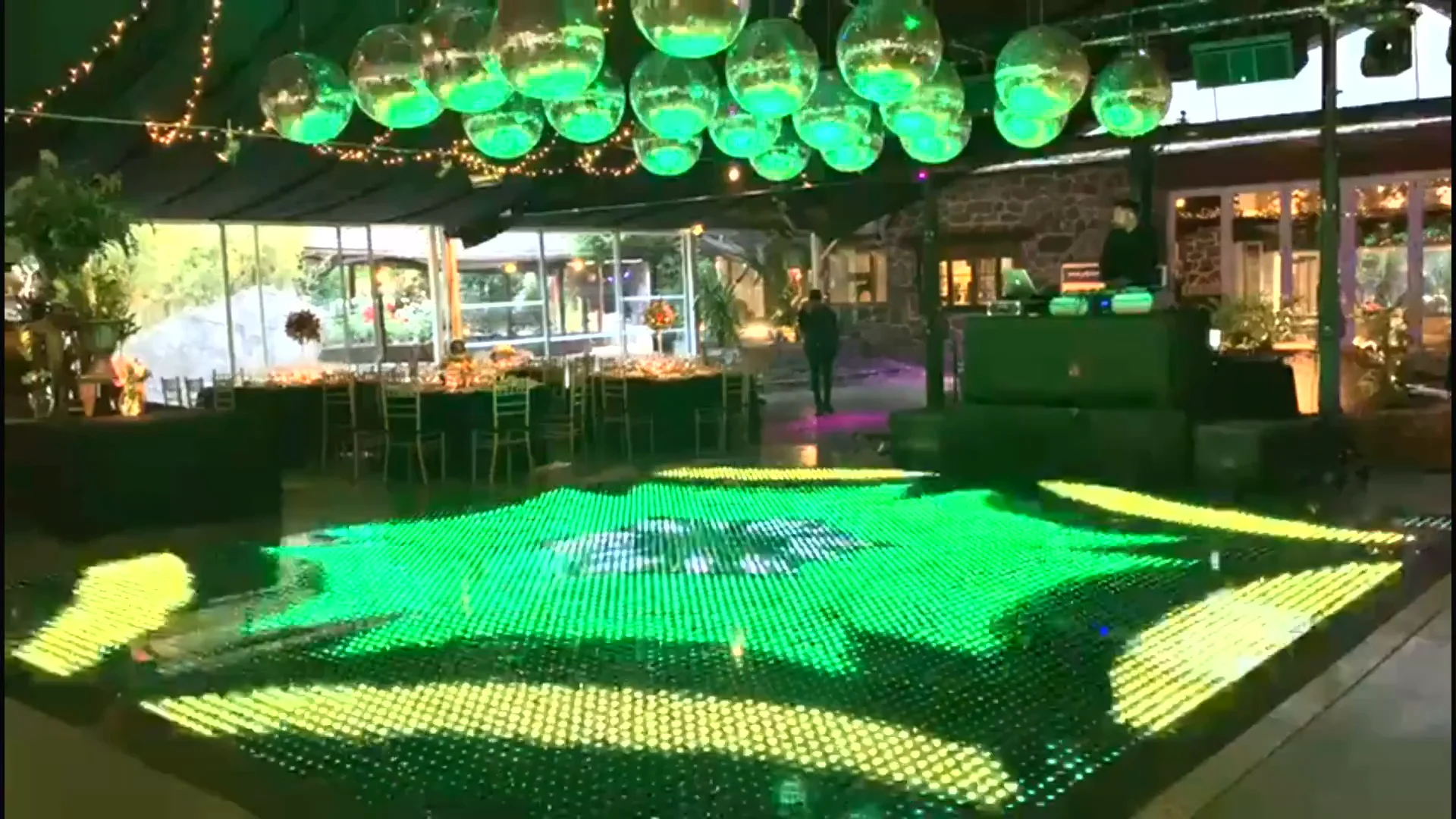 Wireless Tempered Glass High Quality Rgb Led Magic Night Club Dance ...