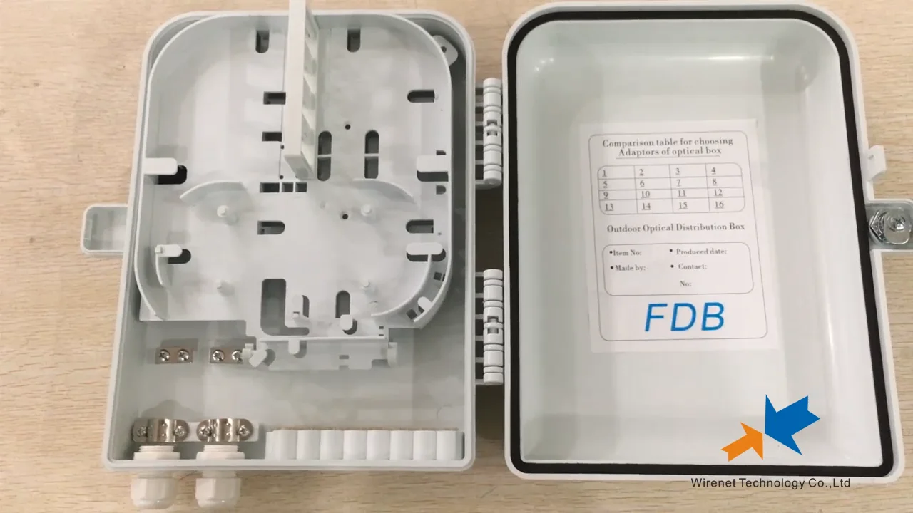 16 Core Ftth Outdoor Otb Weatherproof Fiber Optic Termination Box - Buy ...