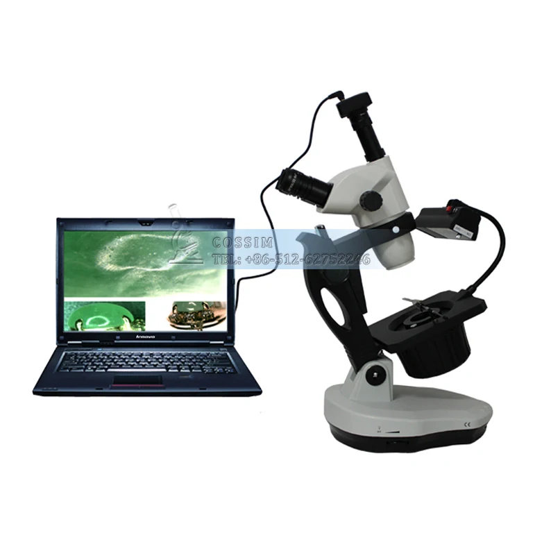 VGM650A Gemological Microscope - Advanced Zoom & Trinocular