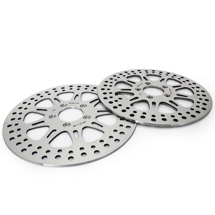 Motorcycle Front Polished Brake Disc Rotor For Harley - Buy Brake Disc ...