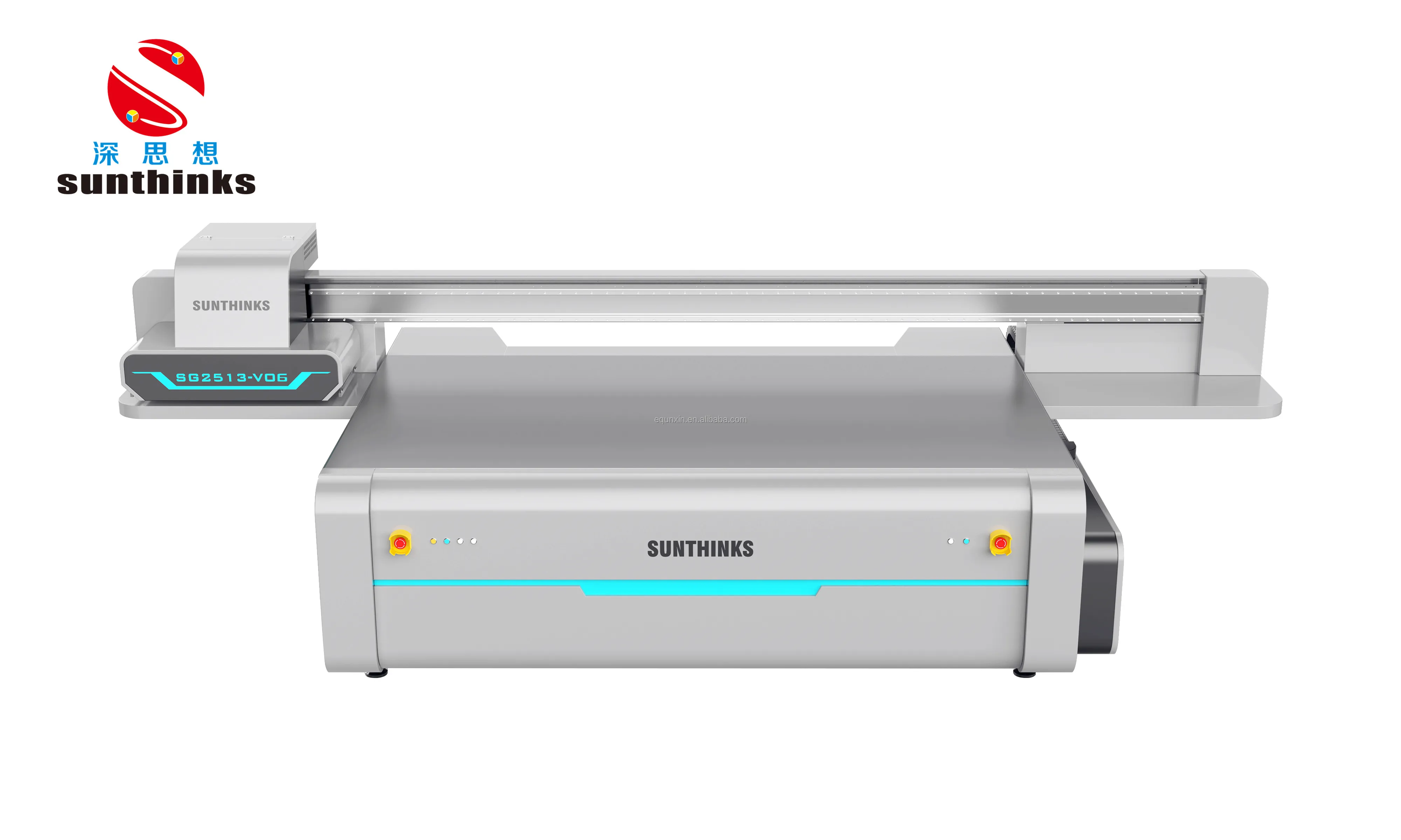 Sunthinks High Quality! Small Format Sg2513 Uv Led Flatbed Printer With Ricoh Gen6 Printer Head ...