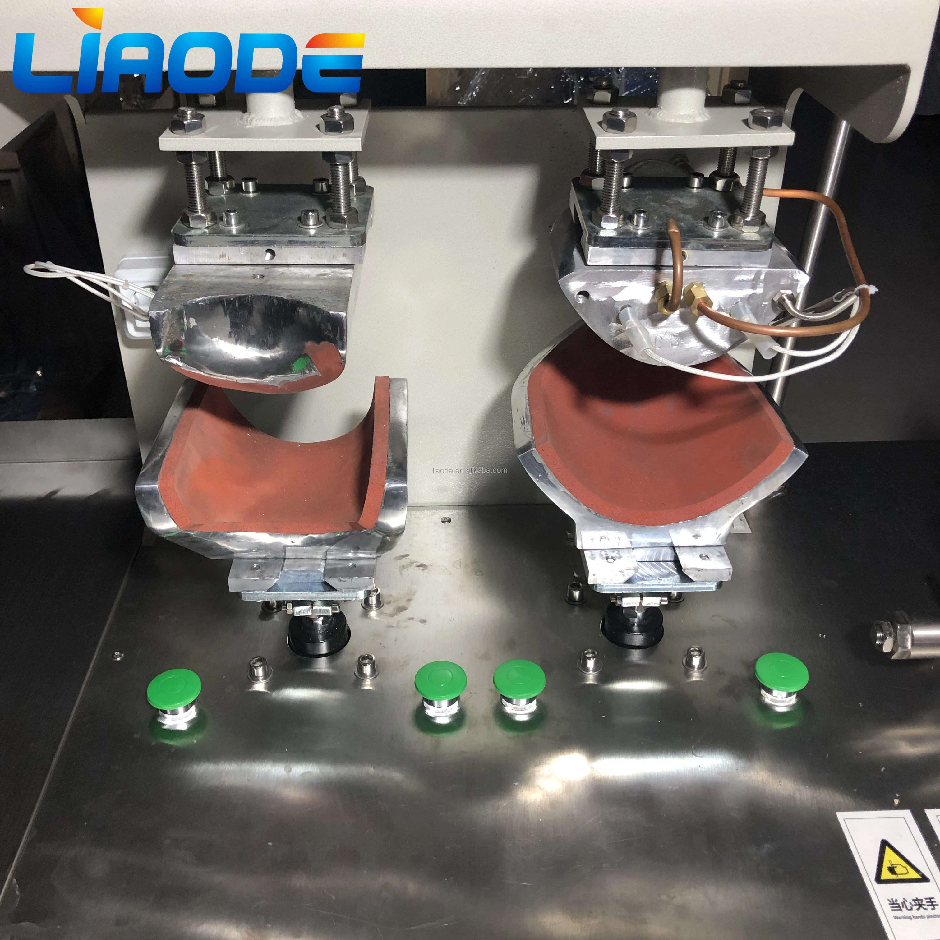 Cap Ironing Front Panel Gluing Curved Visor Shaping Steam Blocking ...