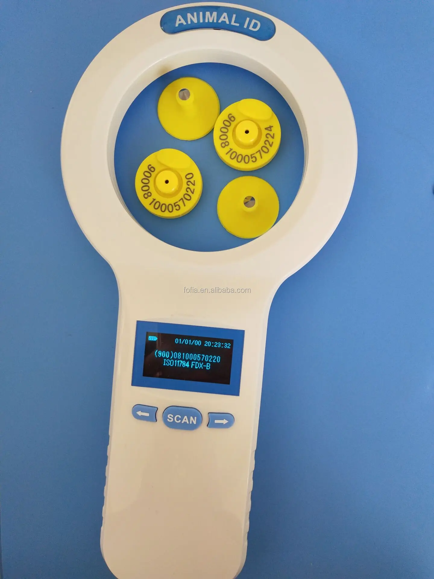 134.2khz Hdx Rfid Gps Ear Tag Cattle For Pig Cow - Buy Animal Ear Tags ...