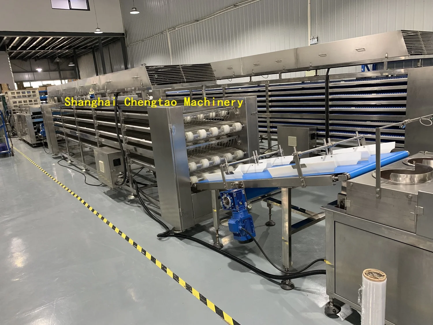 Industrial Automatic Bread Baking Roti Maker Machine