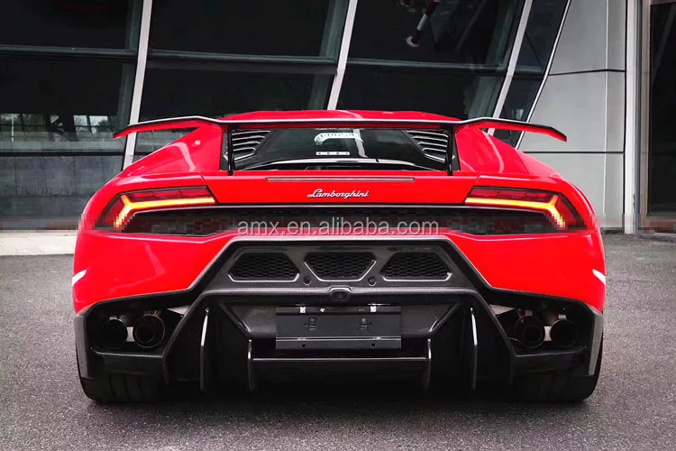 Carbon Fiber Car Spoilers for Lamborghini Huracan Performance