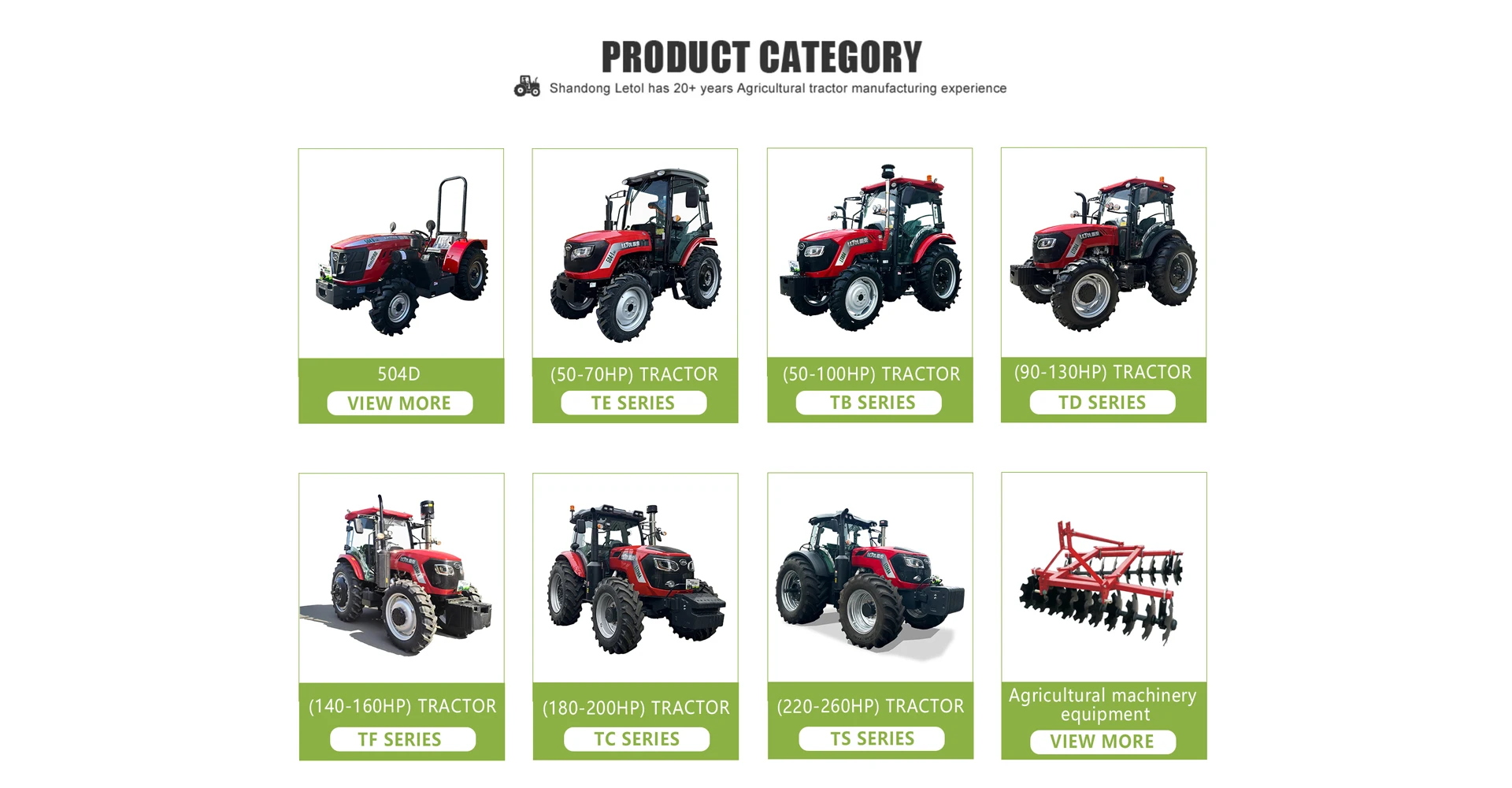 Company Overview - Letol Agricultural Equipment (Qingdao) Co., Ltd.