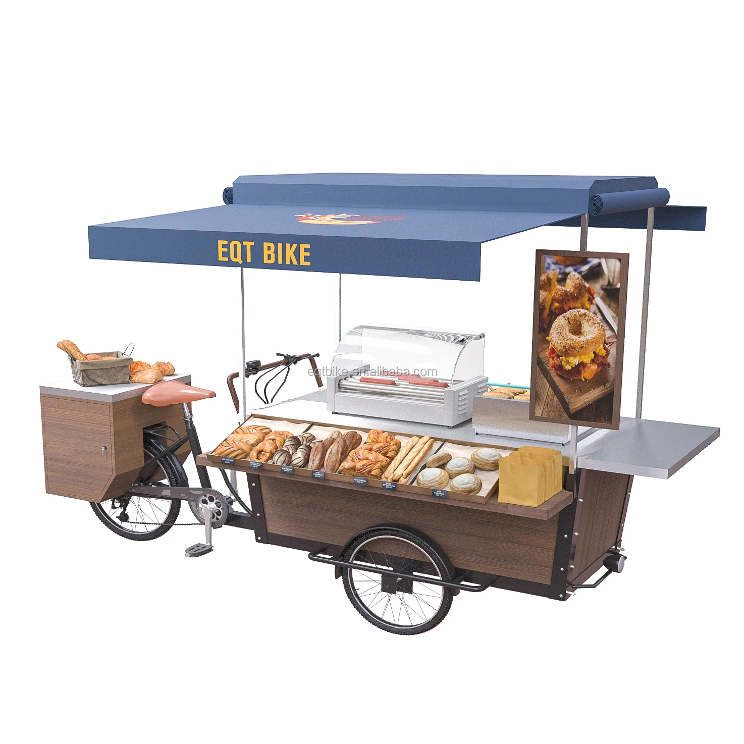 Hot Sale Chinese Outdoor Hot Dog Food Carts Bike - Buy Food Cart,Hot ...