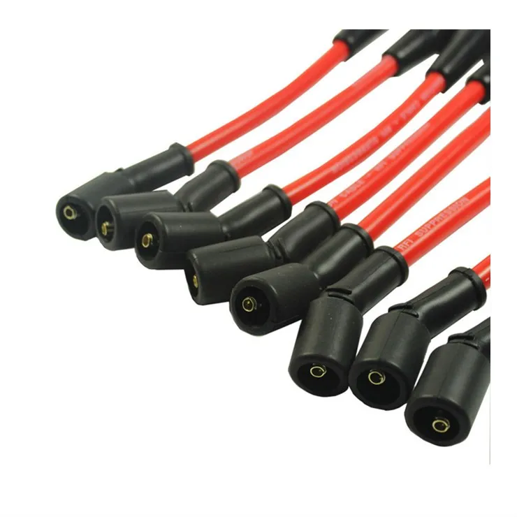 8.5mm LSx LS1 LS2 LS3 LS6 LS7 High Heat Ignition Wires Set Spark Plug ...