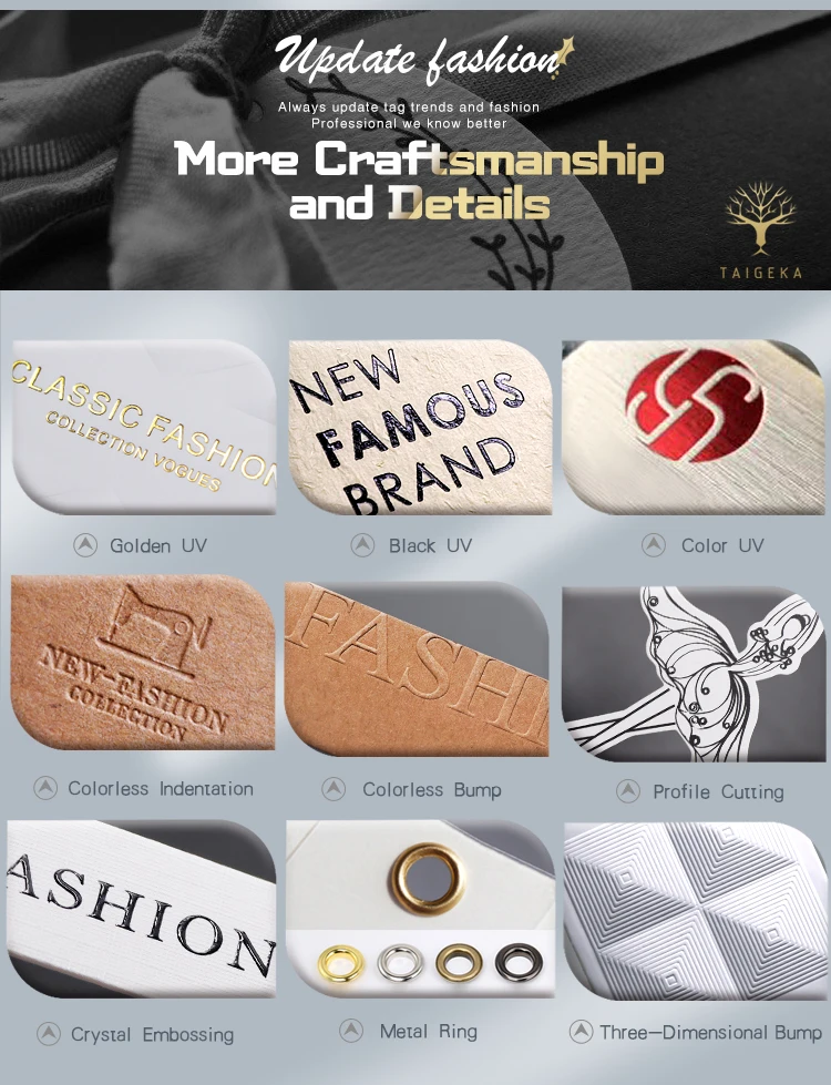 Custom Clothing Hand Tags - Professional Garment Labels