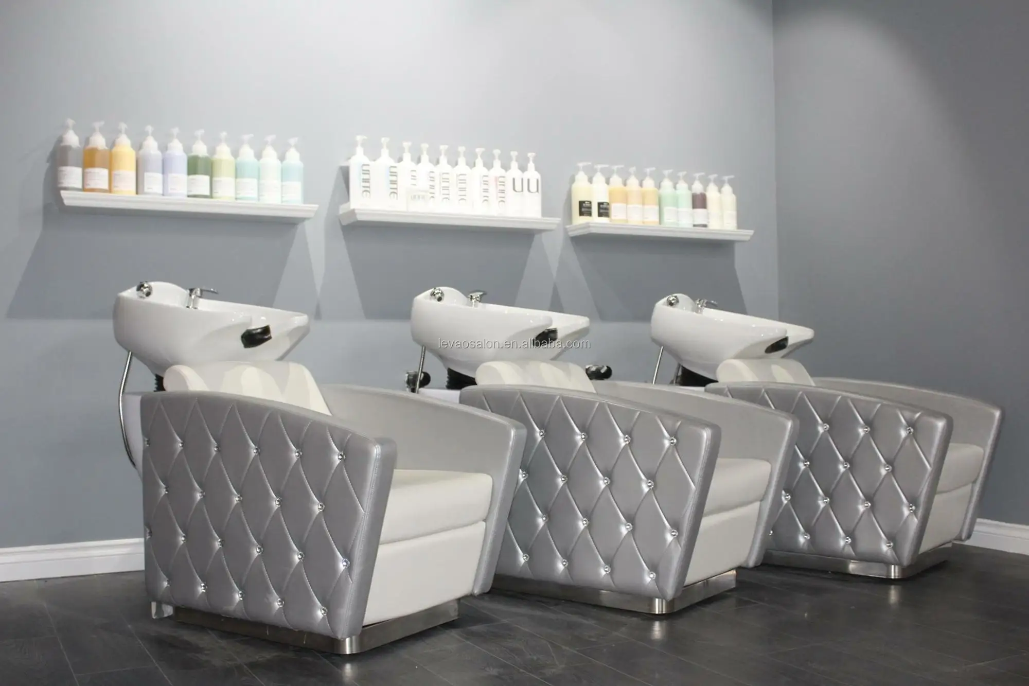 Whole Synthetic Leather Salon Furniture Set with Height Adjustable ...